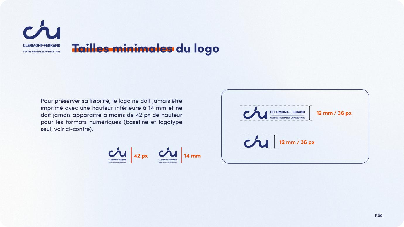 Logo et charte | CHU clermont-ferrand
