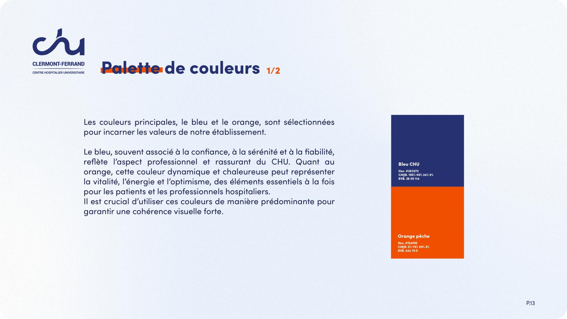 Logo et charte | CHU clermont-ferrand