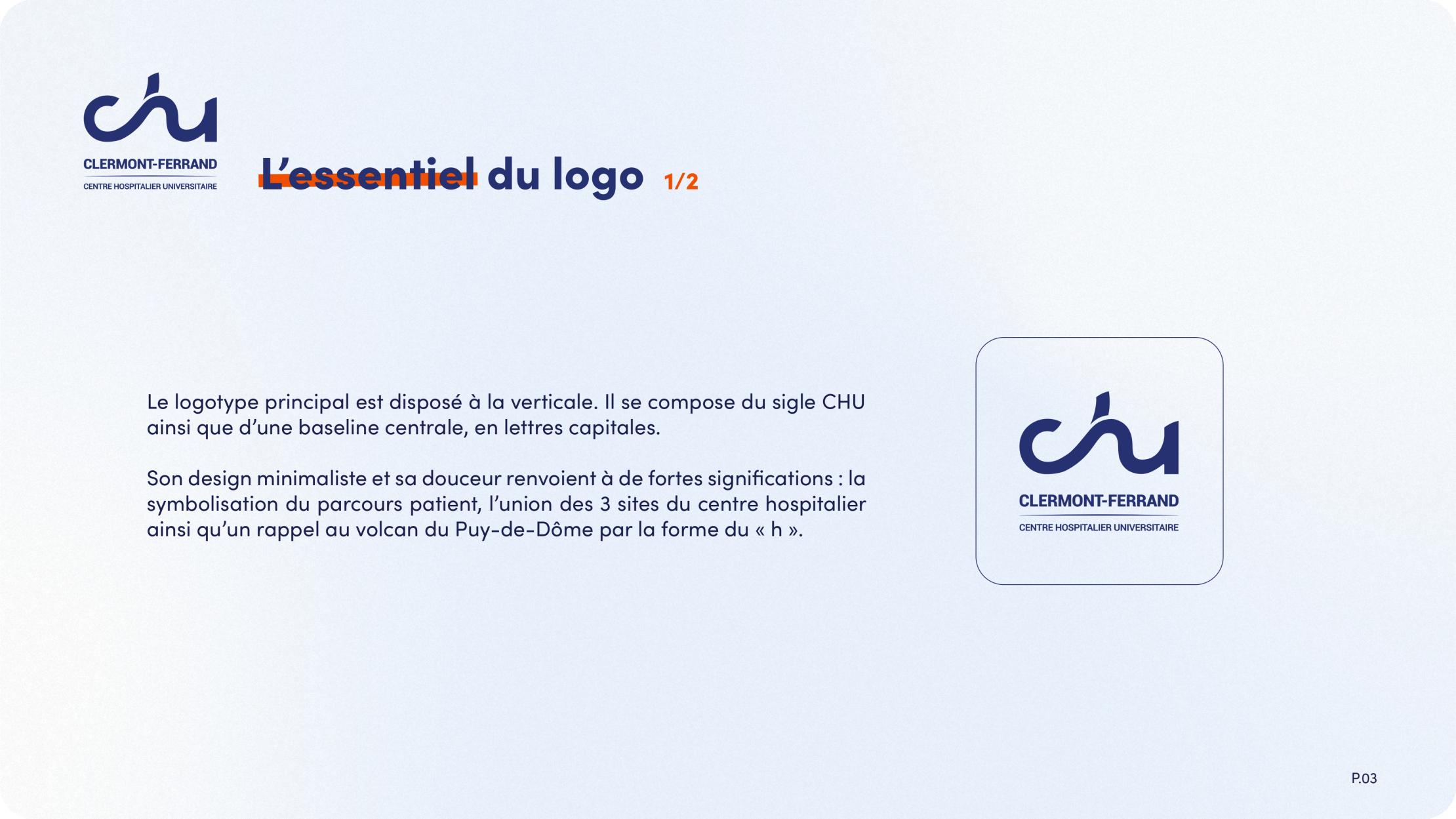 Logo et charte | CHU clermont-ferrand