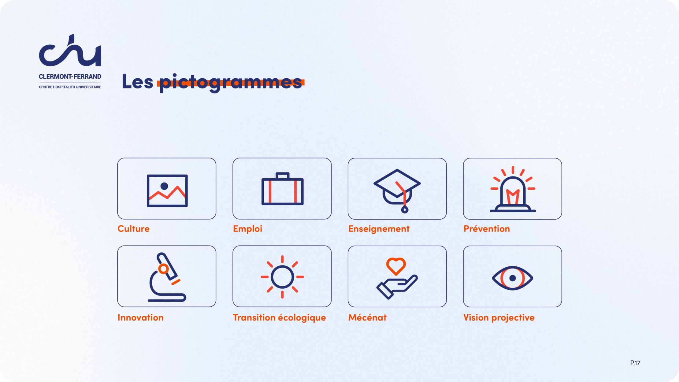 Logo et charte | CHU clermont-ferrand