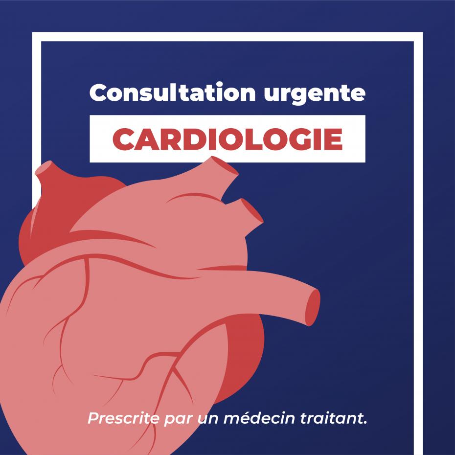 Consultation urgente en cardiologie du CHU prescrite par un médecin ...