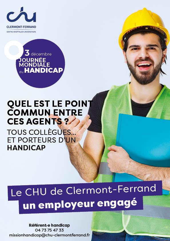 Journée mondiale du handicap | CHU clermont-ferrand
