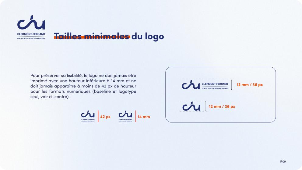 Logo et charte | CHU clermont-ferrand